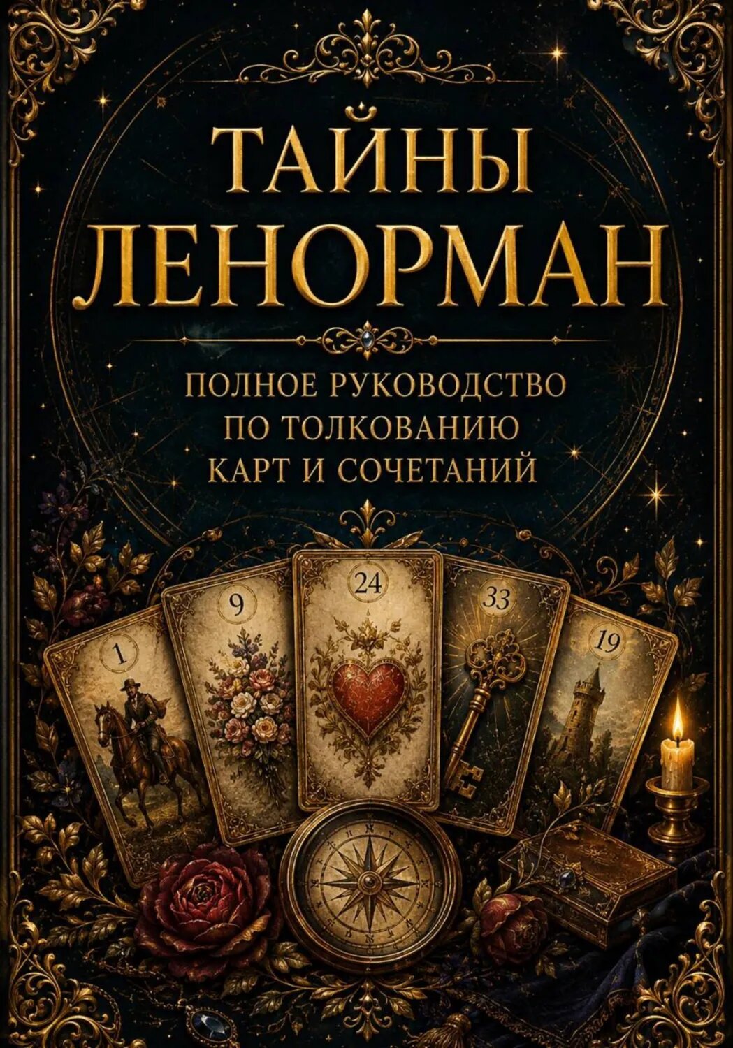 Тайны Ленорман. Колода "Белый удав" Полное руководство по толкованию 52 карт и сочетаний [Цифровая книга]