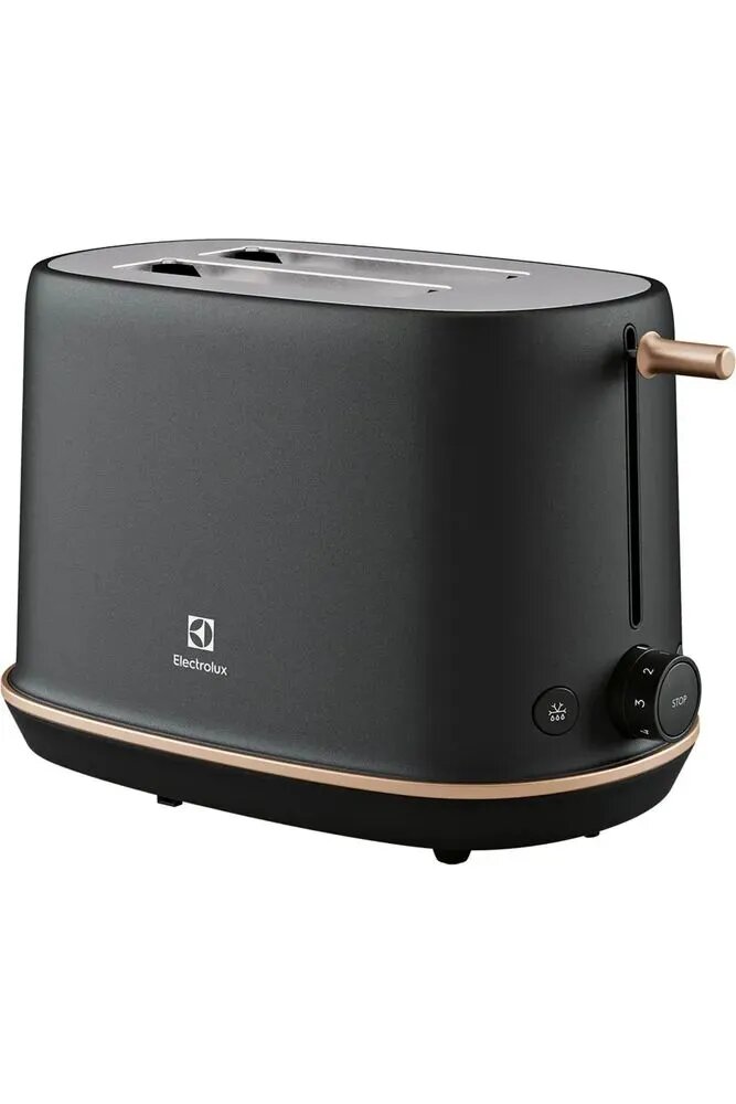 Electrolux Тостер E7T1-6BP 800 Вт тостов - 2, черный