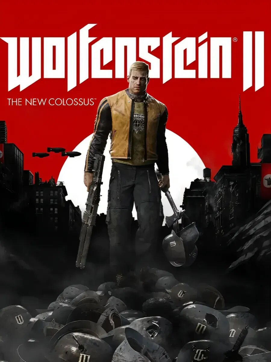 Wolfenstein II The New Colossus, игра для ПК (на флешке USB)