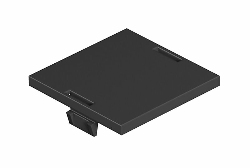 Заглушка для отверстия modul45, полиамид, черный