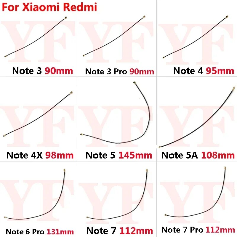 Коаксиальный кабель Wi-Fi для Xiaomi Redmi Note 4X (2 шт)