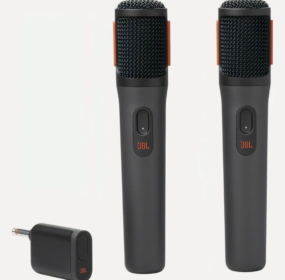 Микрофон JBL PartyBox Wireless Microphone, беспроводной, черный, 2 шт.