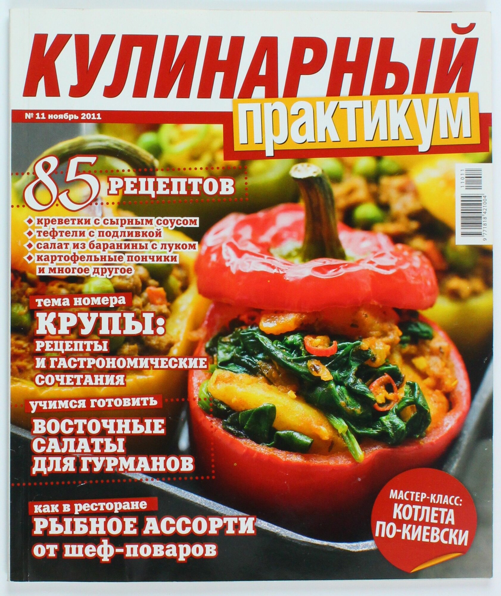 Букинистический журнал Кулинарный практикум, выпуск 11/2011