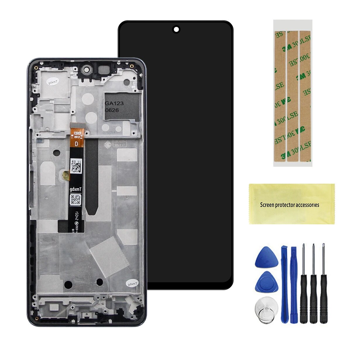 Дисплей Tecno Camon 19 Pro CI8N 6 Black With frame