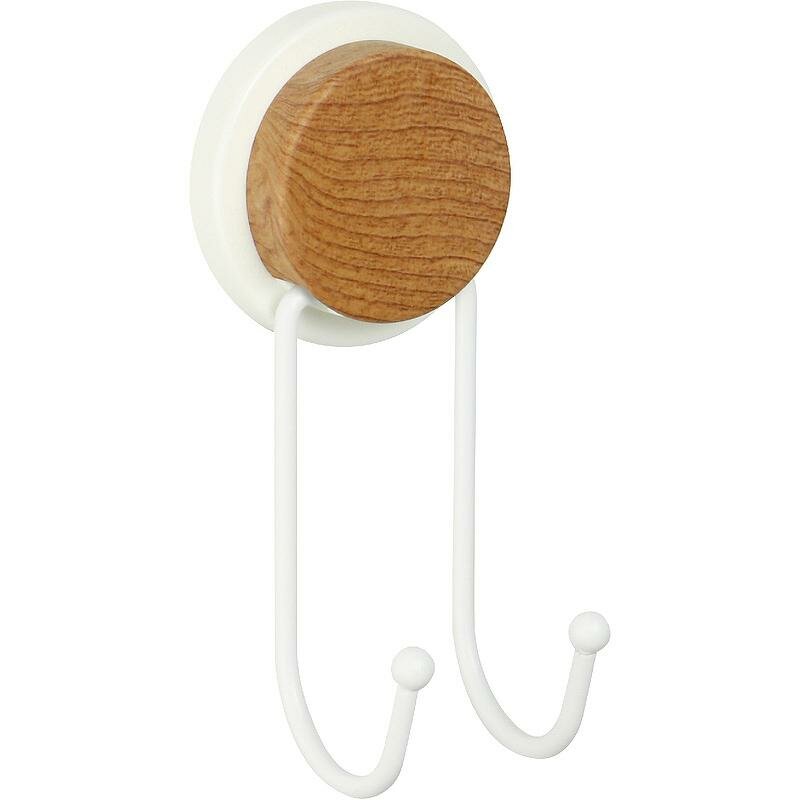 Двойной крючок Fixsen Magic White FX-47005A Белый матовый