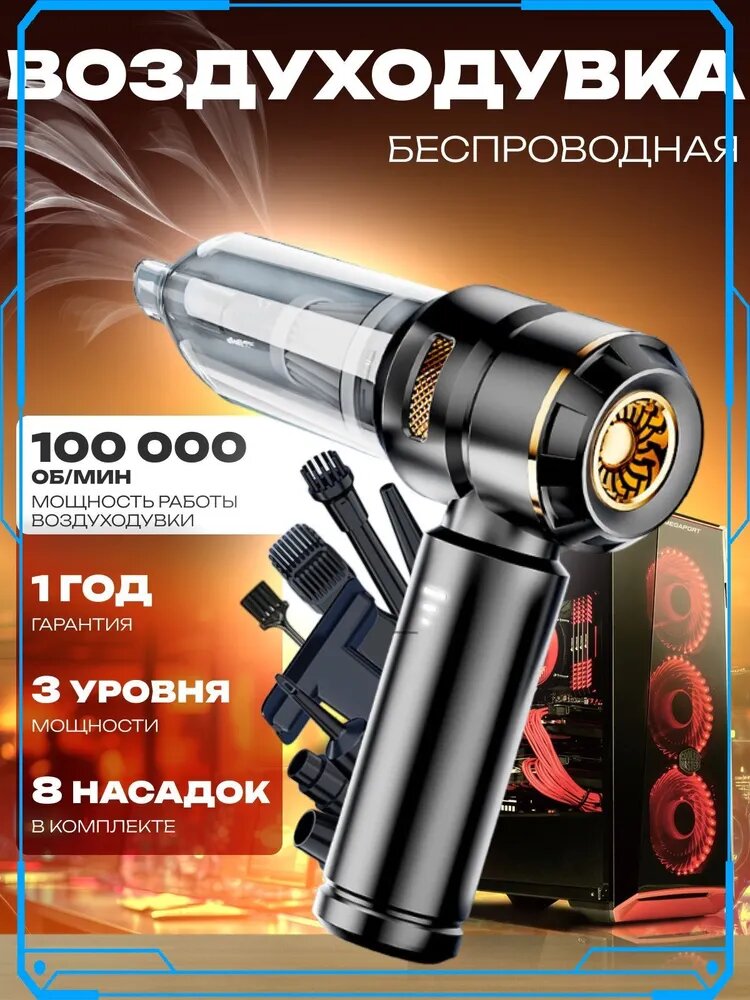 Воздуходувка портативная