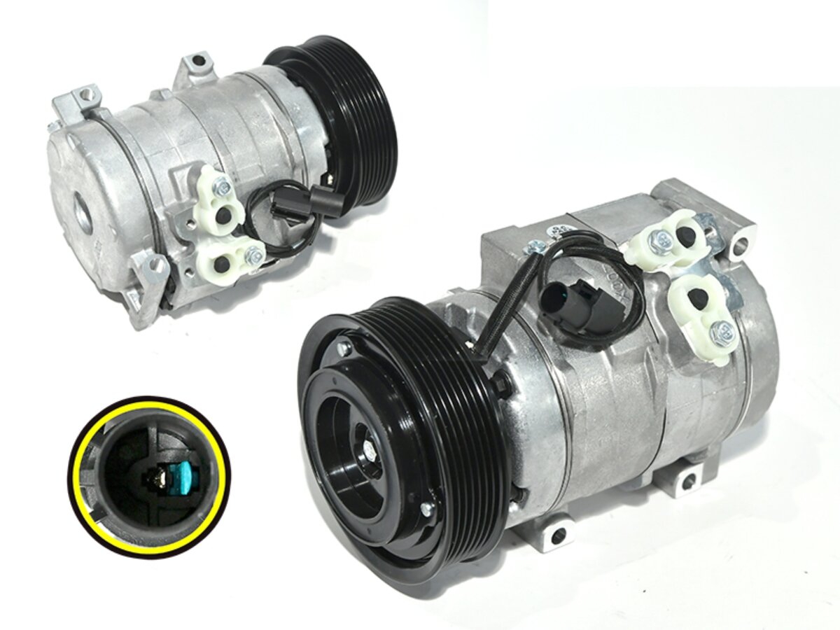 Компрессор кондиционера Mitsubishi Pajero (2006-)3.0i/3.8i, SHF-35658
