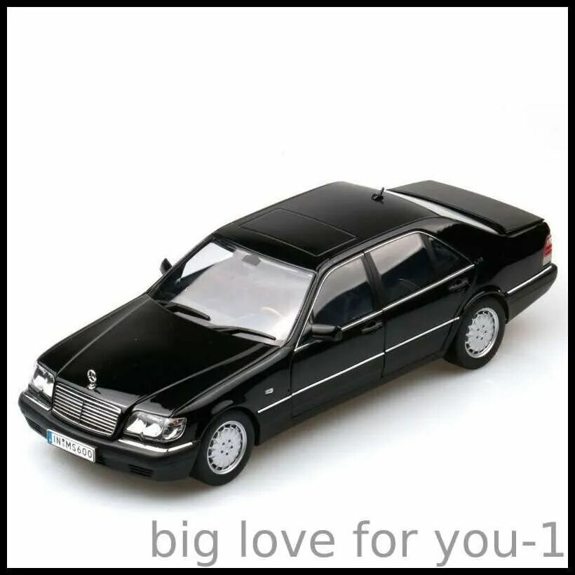 Металлическая модель автомобиля Mercedes-Benz S600 W140 1:18