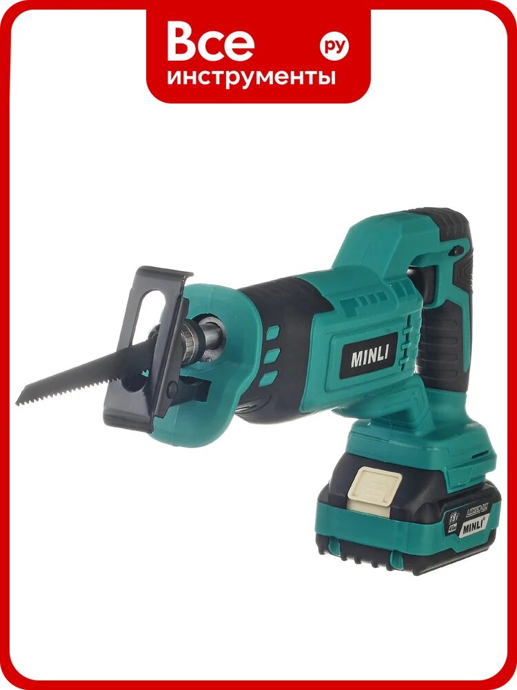 Аккумуляторная сабельная пила MINLI 55mm Li-ion 18Vx2 DC302BL-4.0A