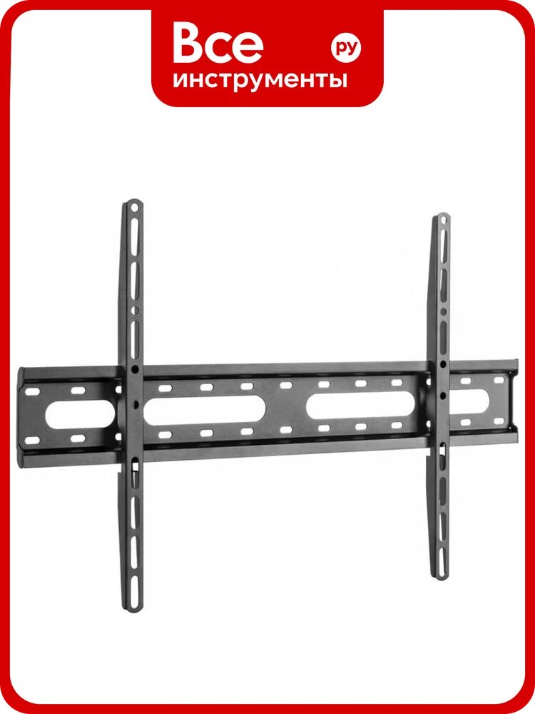 Кронштейн Digis DSM-E4564F фиксированный для ТВ 37-70, VESA макс. 600x400мм, ультраплоский 27мм, до 45кг, черный 129761