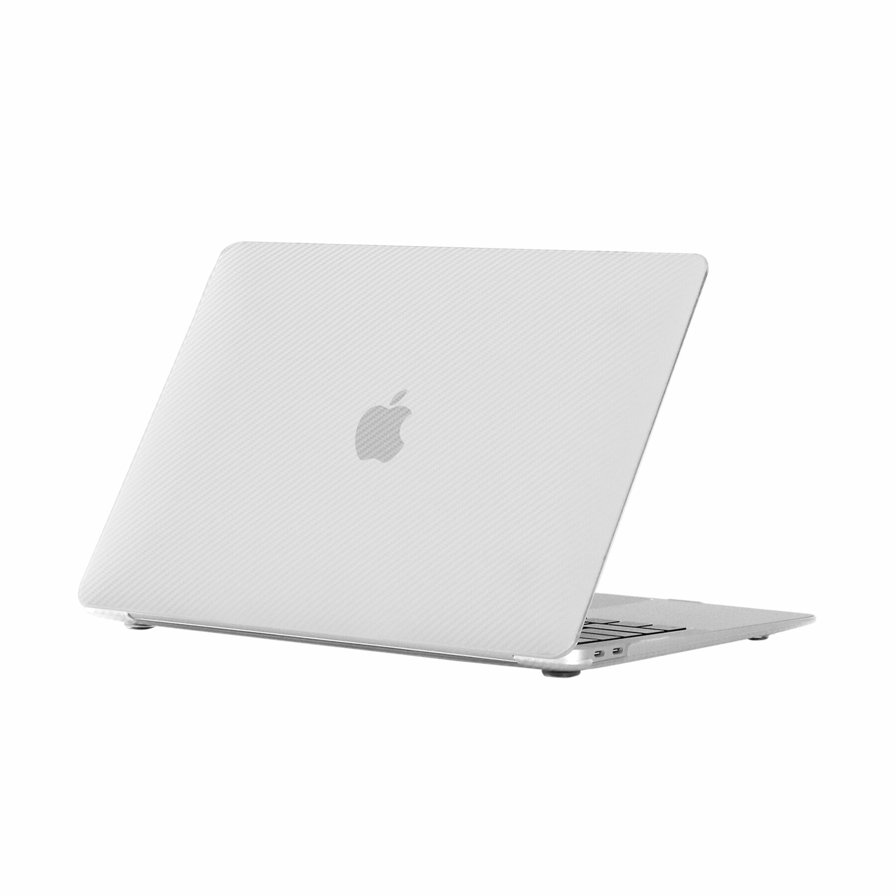 Накладка для MacBook Air 13" (2018-2021) Carbon Микки Бич пластик белый