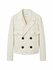 Бомбер Sacai Double-breasted jacket, размер 44, бежевый/белый