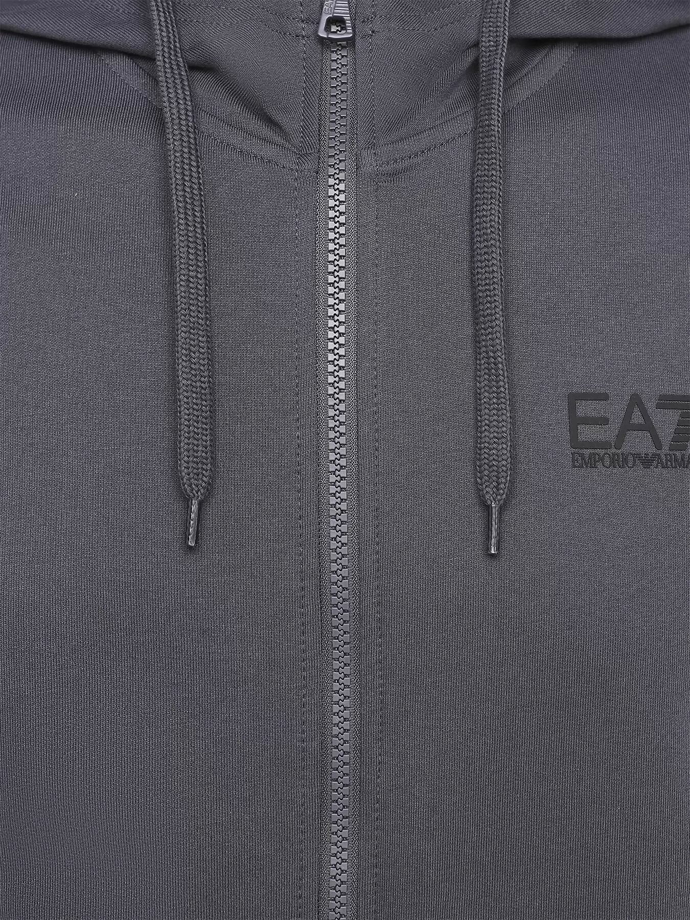 Толстовка EA7 EMPORIO ARMANI, размер XL, , темно-серый — фото 1
