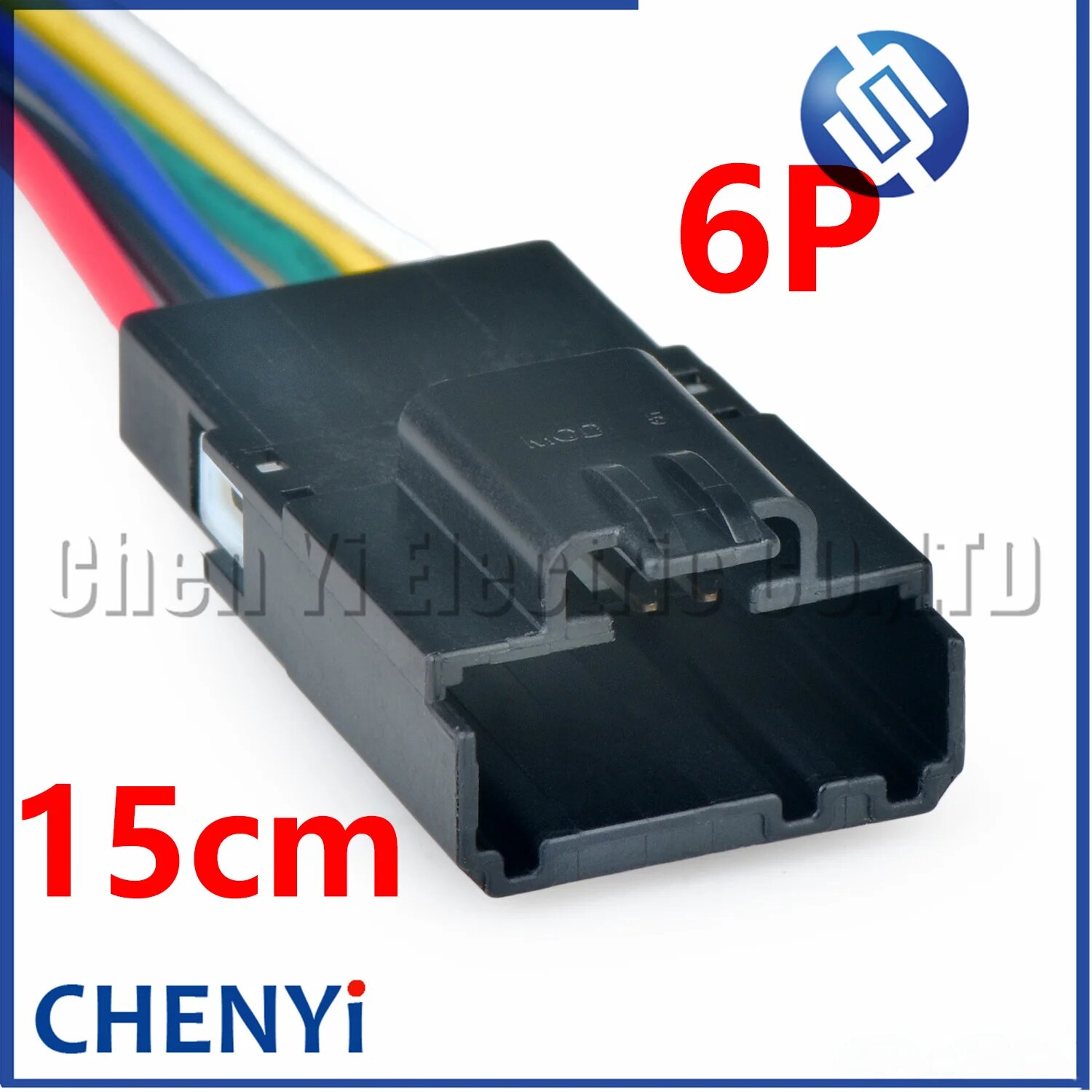 Разъем для кнопки управления стеклоподъемником H1BT-14529-AA male with wire