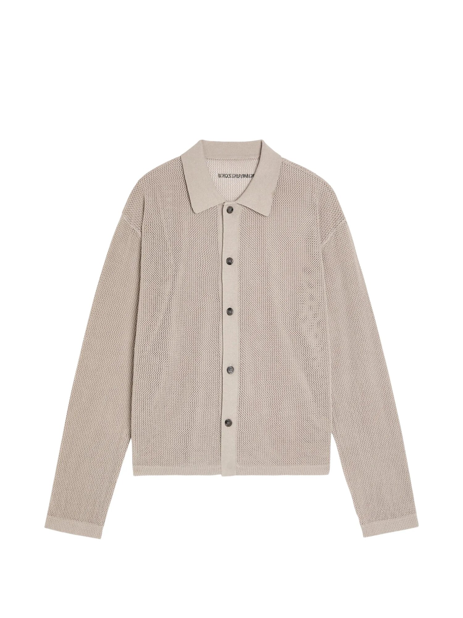 Кардиган Mesh-knit polo cardigan