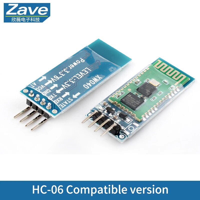 Bluetooth модуль HC-06 ZAVE Compatible version