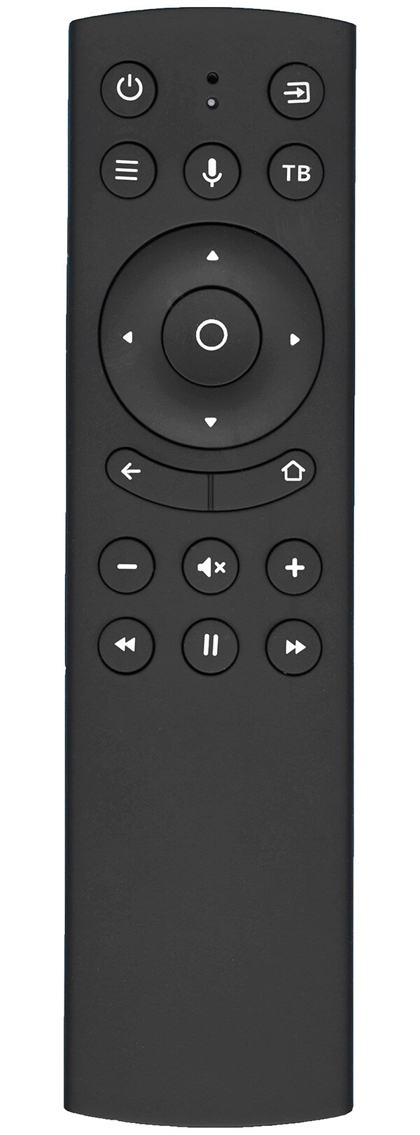 Пульт Huayu Voice RC18, для Smart TV, голосовое управление, черный