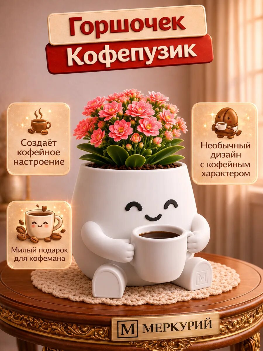 Горшок для цветов кактусов алое и суккулентов