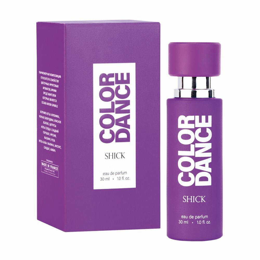 Delta parfum Парфюмерная вода женская Color Dance Shick