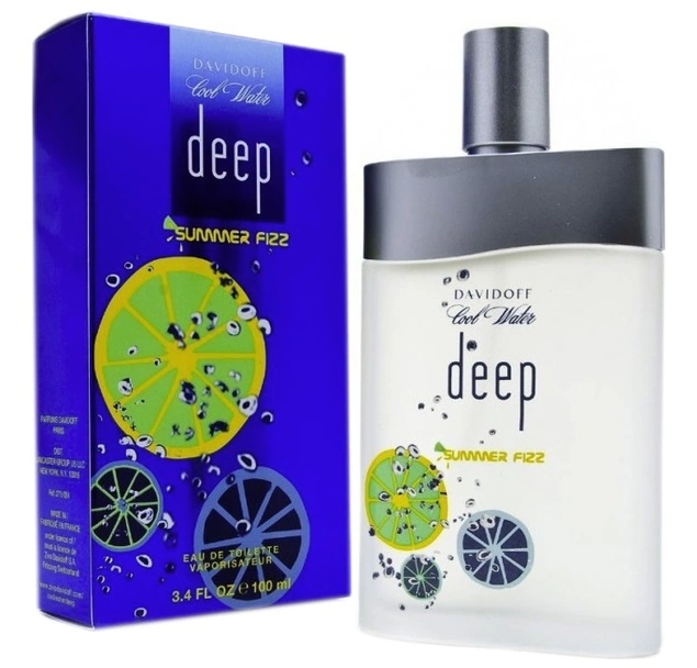 Davidoff Cool Water Deep Summer Fizz туалетная вода для мужчин объём 100 мл - Дип Физ