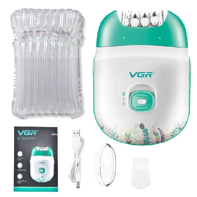 Эпилятор VGR V-726 bubble для ног и тела