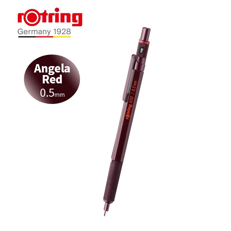 Механические карандаши Rotring 600 Ancora Red 0.5mm