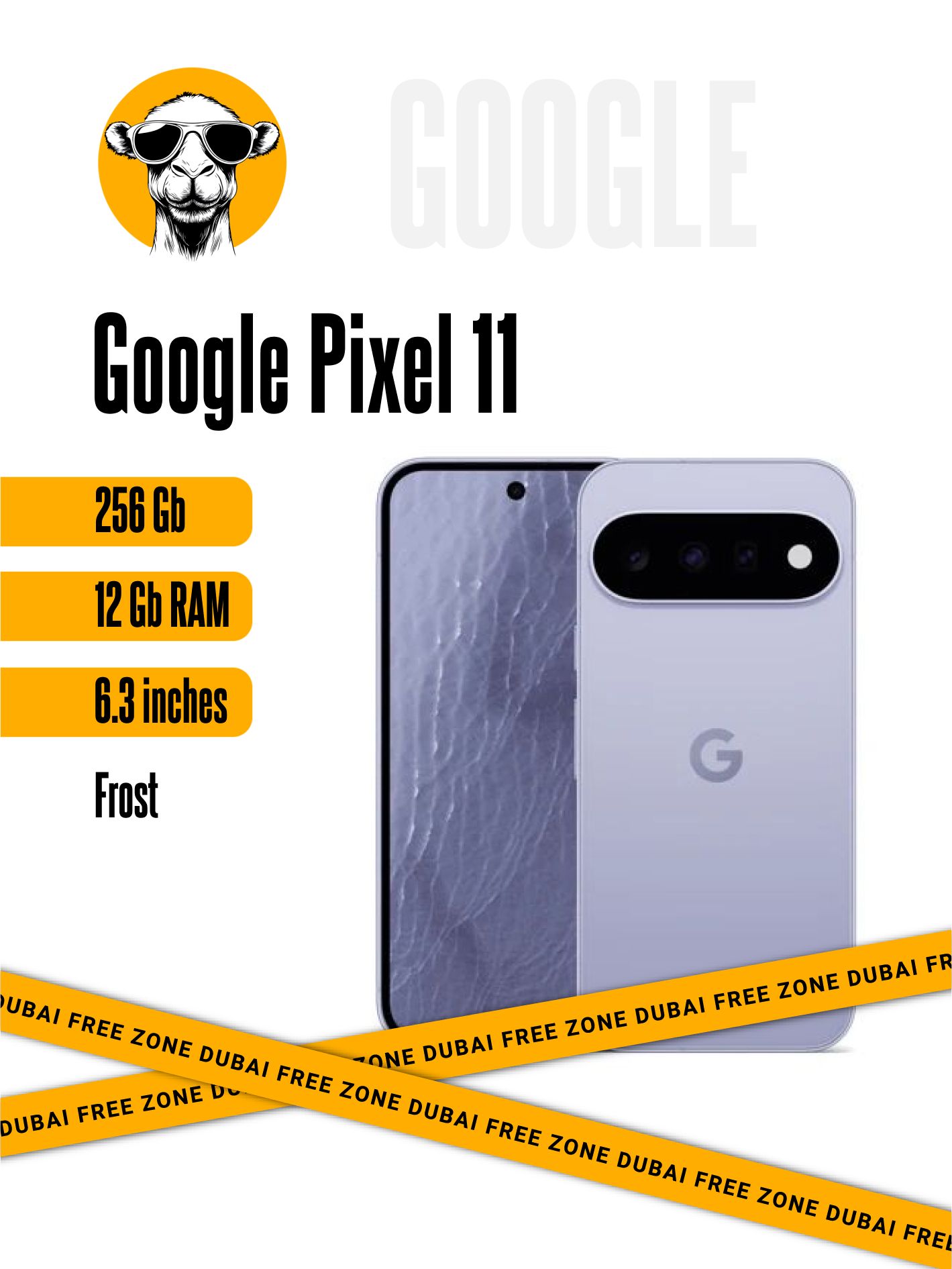 Смартфон Google Pixel 11 12/256Gb Frost