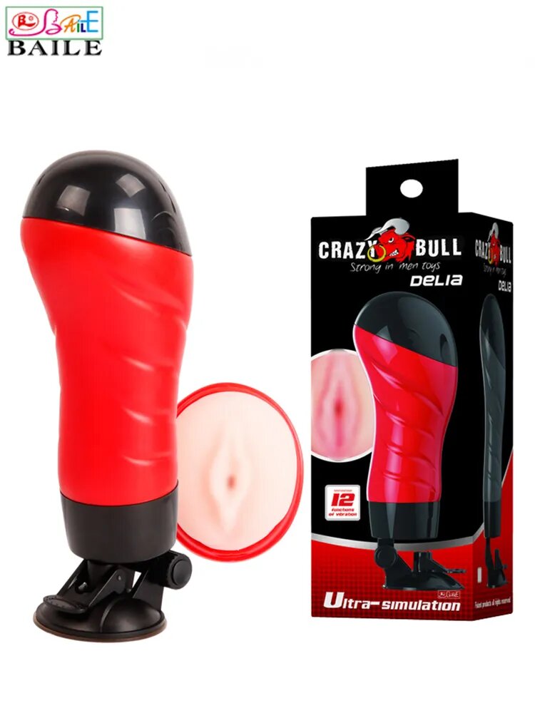 Baile Мастурбатор вагина с вибрацией в тубе Crazy Bull DELIA