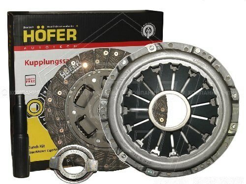 Комплект сцепления для а/м газ 3302 (дв.406) hofer в сб. (406-1601000)