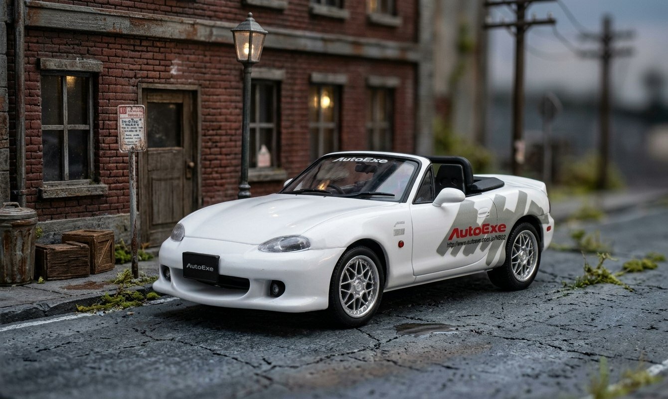 Сборная модель Aoshima Mazda Exe NB8C '99 06828 в масштабе 1/24