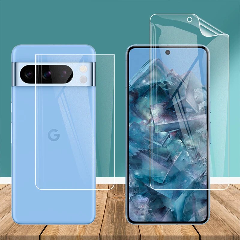 Google Pixel 8 Матовый передний и задний защитный экран 3 комплекта