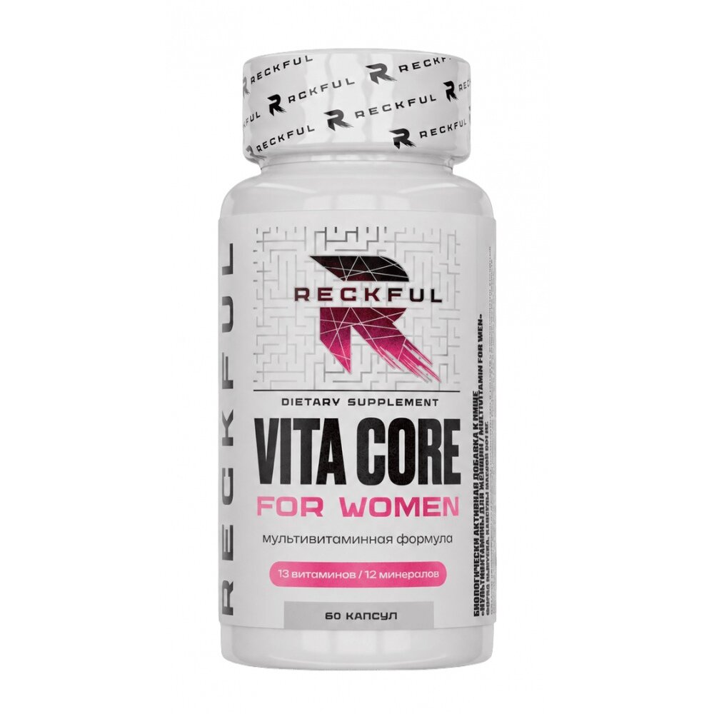 Reckful Vita Core For Women, 60 капсул