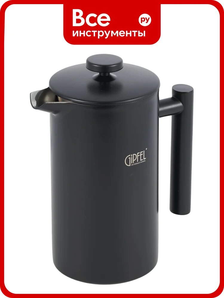 Френч-пресс Gipfel Deluxe Black 1 л 52423