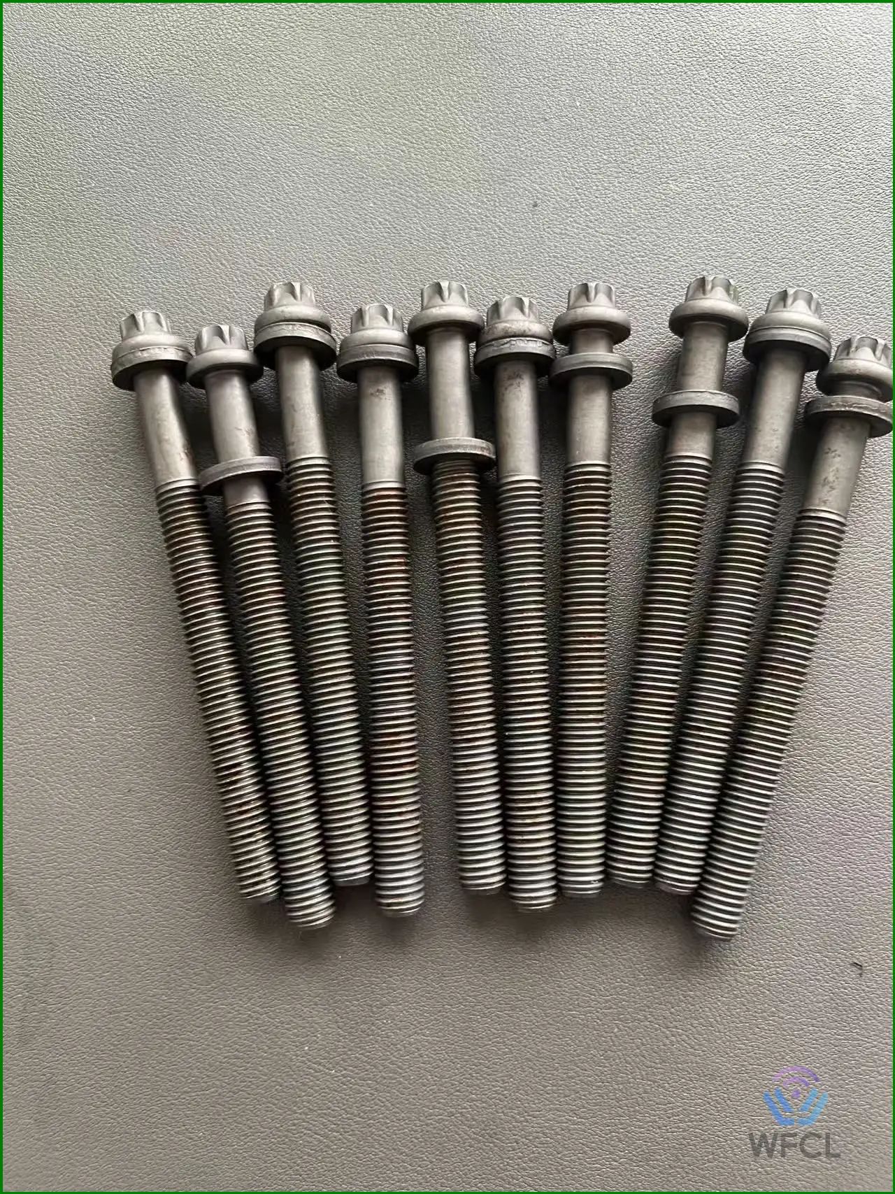 Changan Auto Parts Болт автомобильный, Болт крепежный, 120 мм, 10 шт.