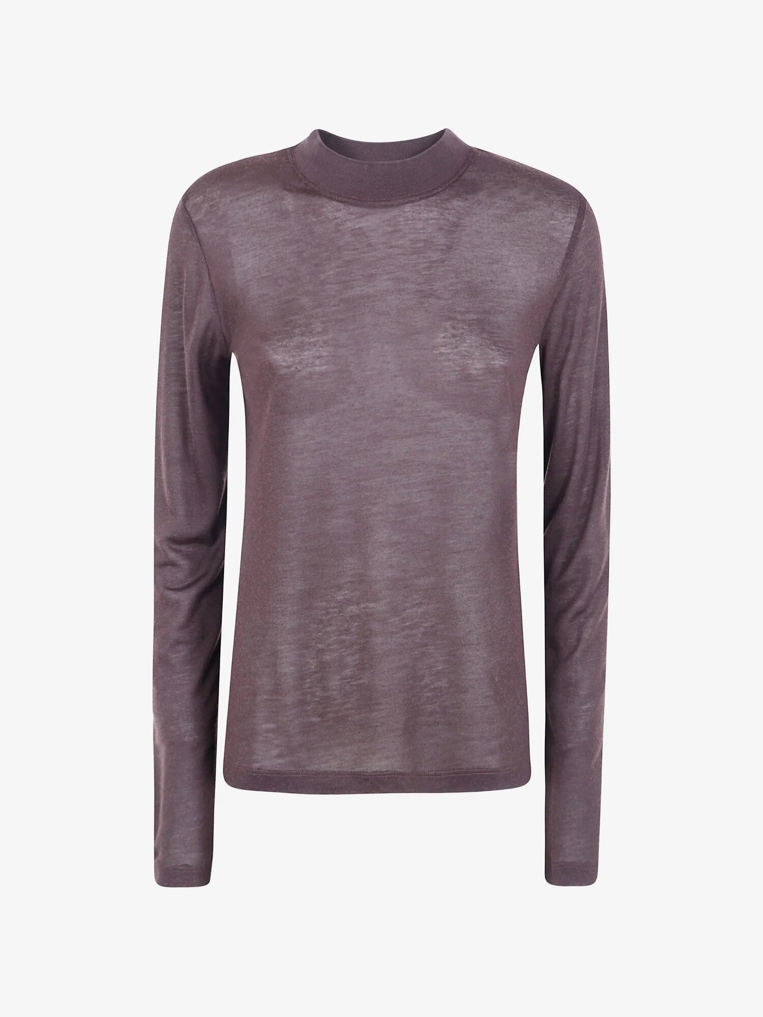 Топ Sheer long-sleeve top