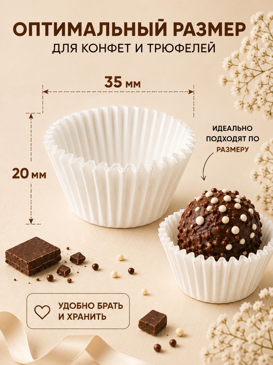 Капсулы для конфет — фото 1