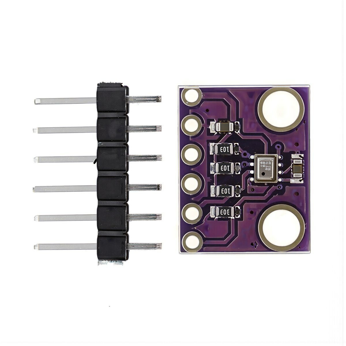 Модуль для Arduino датчика BME280 5В измерения влажности температуры атмосферного давления компонент для самоделок, GY-BMP280-3.3V