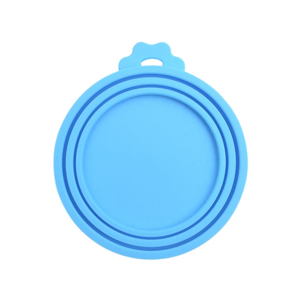 Многоразовые силиконовые крышки для банок 3-в-1 GTG--BLUE
