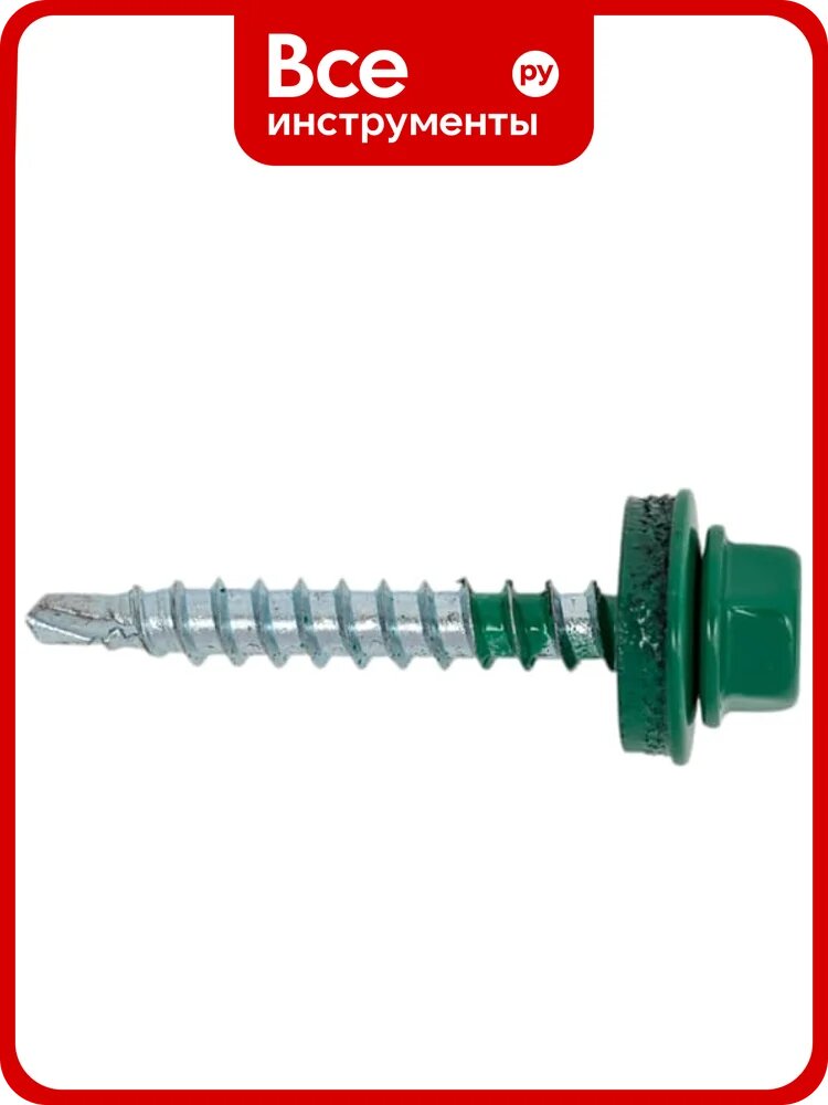 Саморез кровельный ООО ПКФ Сварком 4,8x35 RAL 6029 (зеленая мята) (уп/80шт.) k00007577