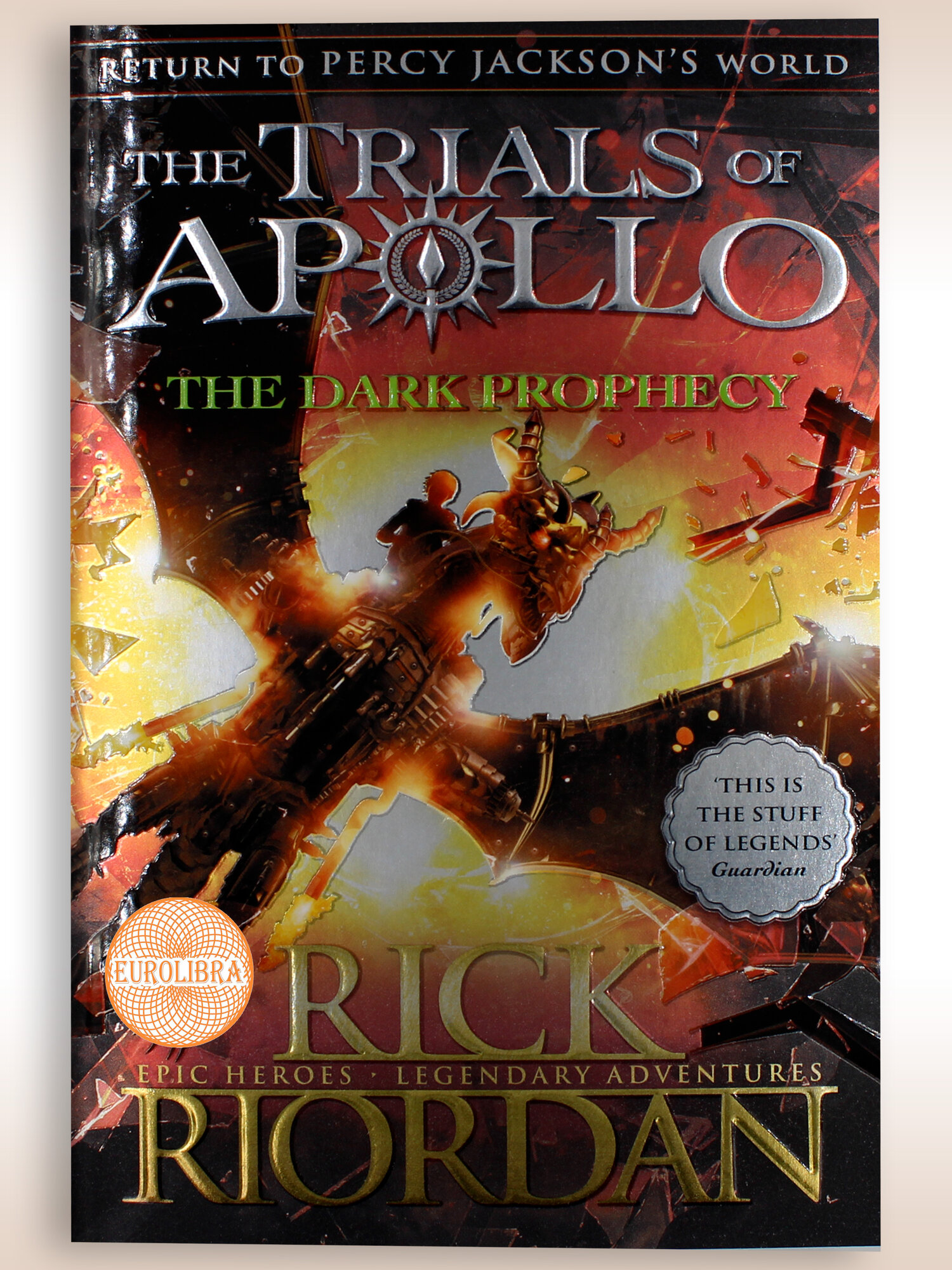 Trials of Apollo: The Dark Prophecy (book 2)