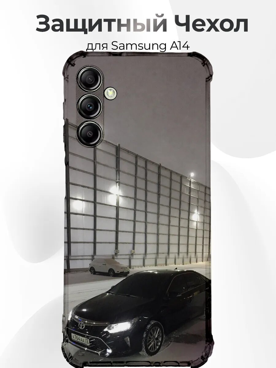 Чехол для Samsung A14 Camry XV50 в снегу