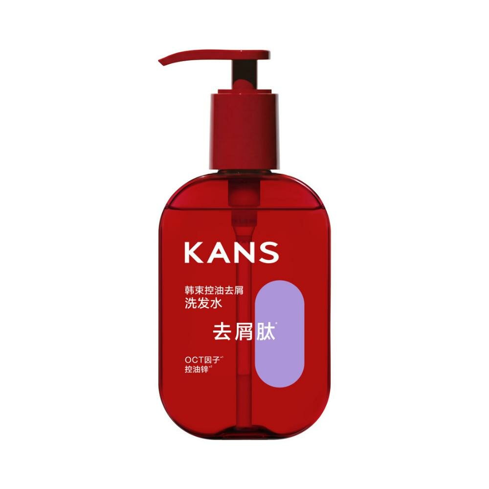 KANS Шампунь против перхоти для жирных волос, с цинком и пептидами / Oil-controlling anti-dandruff shampoo 500 г