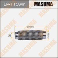 Гофра глушителя 3-х слойная, WIREMESH, INTERLOCK, 50х230