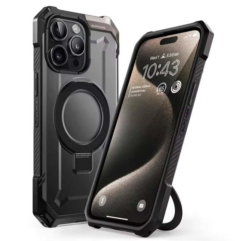 Чехол SUPCASE для iPhone 15 Pro Max 6.7" 2023, UB Grip, противоударный, с защитой от царапин, прочный, магнитный чехол для iPhone 15 Pro Max