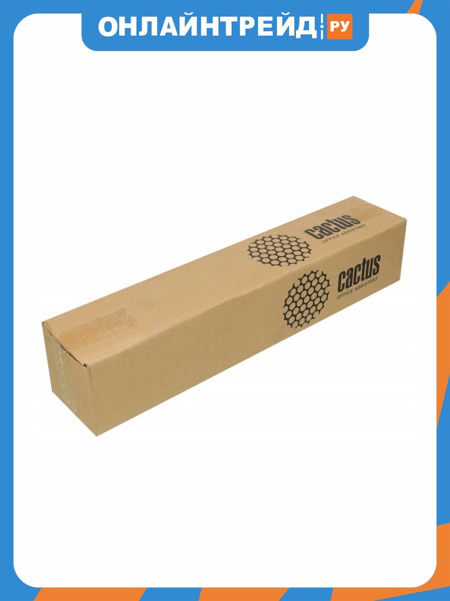 Бумага Cactus CS-PP230-61030 610мм-30м/230г/м2/белый универсальная (с покрытием)