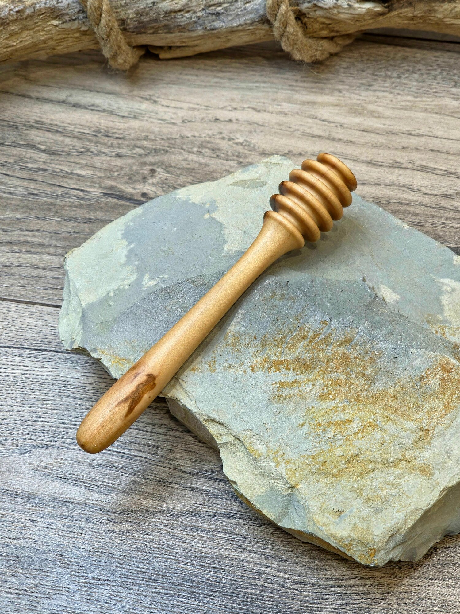 Ложка для мёда из груши SERIKOV WoodCraft