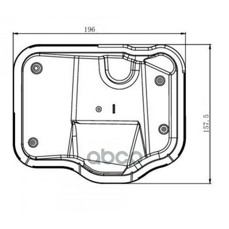 Фильтр АКПП для а/м Москвич 3 (22-)/JAC J7 (20-)/Geely Emgrand (12-) [VT2/VT3/EC7] LUZAR арт. LTF30402