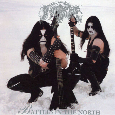 Immortal - Battles in the North, 1LP Gatefold, CLEAR GALAXY LP