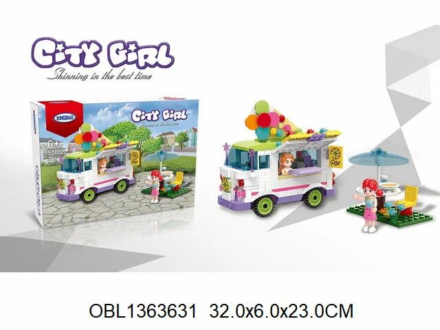 Конструктор Xingbao City Girl Автокафе Создай свой уютный мир! XB-52008