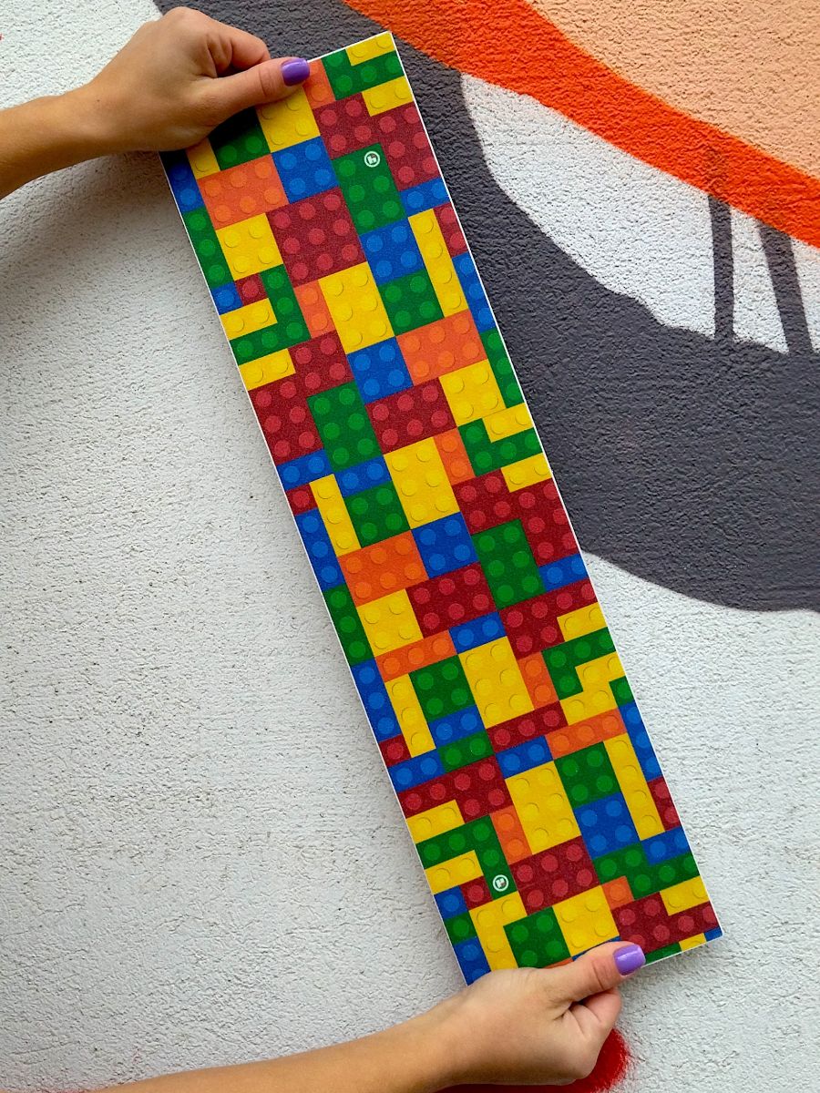 Шкурка HIPE для трюкового самоката, brick (лего), 56*15 см
